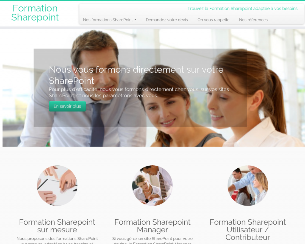 Votre formation SharePoint sur mesure » Diffusez.com