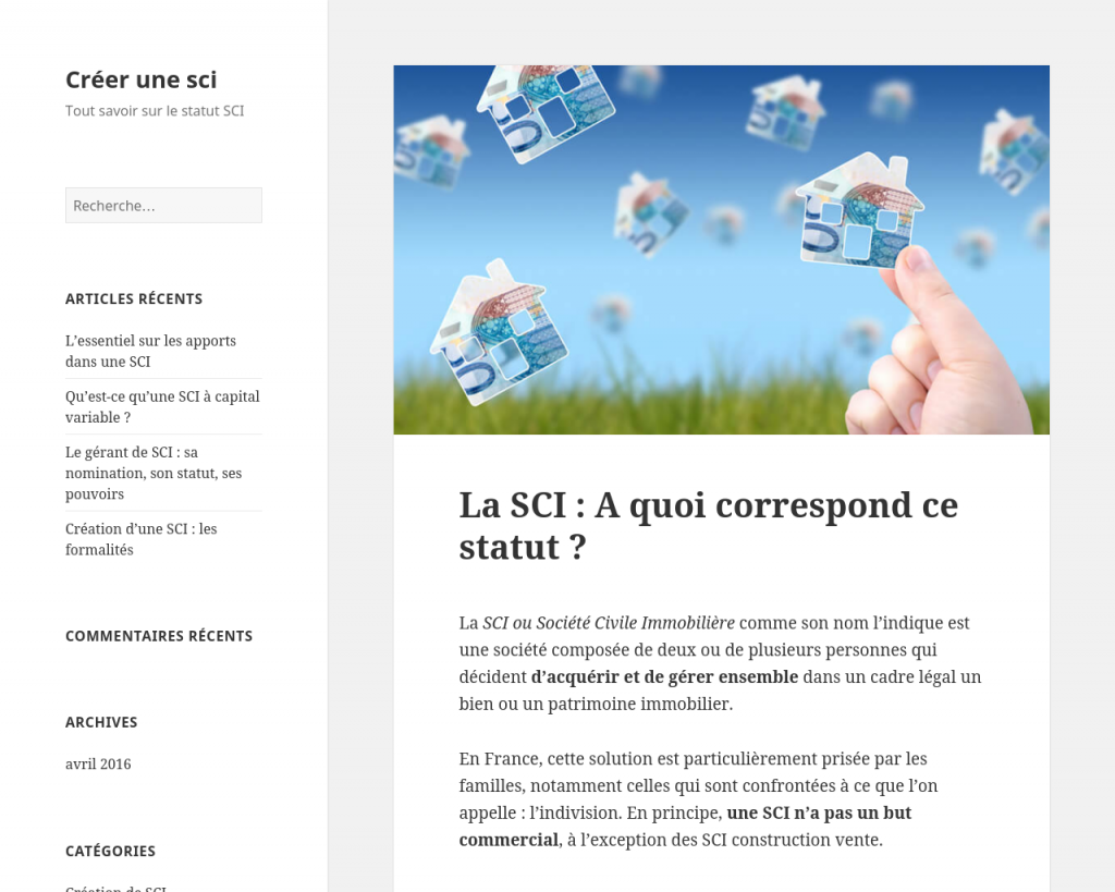 Apprenez comment créer une SCI » Diffusez.com